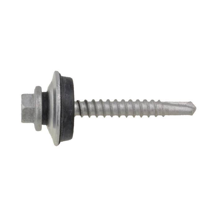 Pack of 20 Galvanised 14g x 65mm Cyclone Hex Metal Self Drilling Screw ...