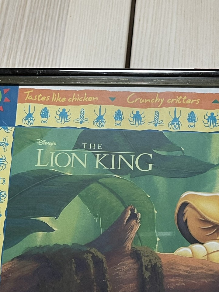 Vintage Disney Lion King Simba Timon Pumbaa Bugs 16x20 Poster | eBay