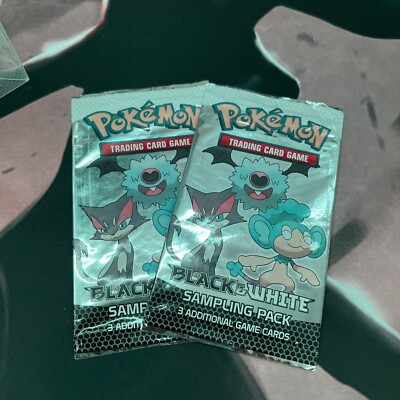 2 Pokemon Sampler Pack Black White Preview Factory Sealed | eBay