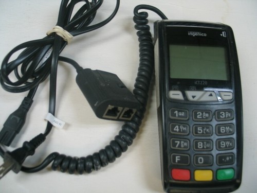 Ingenico Credit Card Machine iCT220 USED 760412546922| eBay