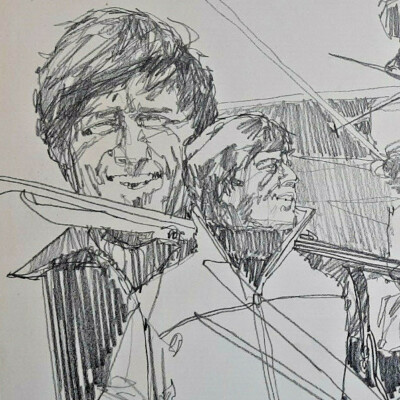 Signed Artist Jim Sharpe - Graphic Advertising iIlustration Original ...