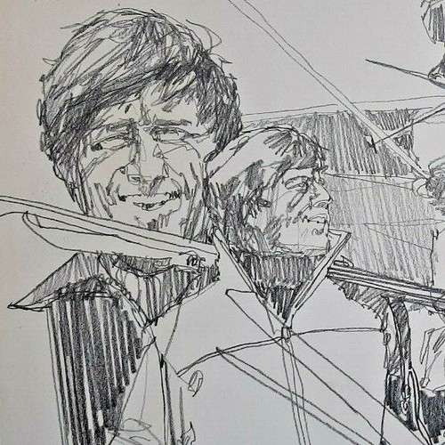 Signed Artist Jim Sharpe - Graphic Advertising iIlustration Original ...