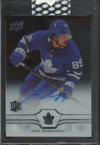 2020-21 Upper Deck Clear Cut Hockey Nick Robertson #CC-NR RC Rookie ...