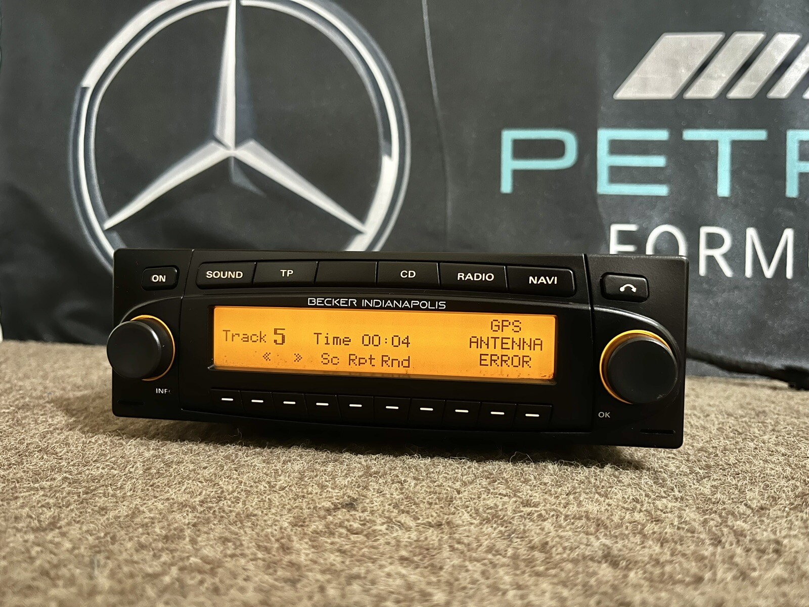 Becker Indianapolis BE7920 Car Radio For Mercedes W124 W202 W140 W202 ...