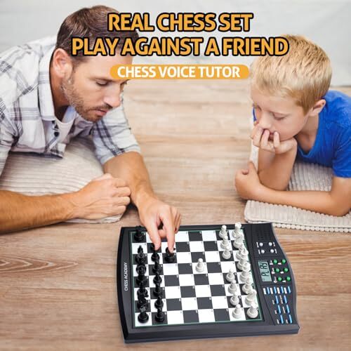 Electronic Chess Board with Voice Tutor, Electronic Chess Set with ...
