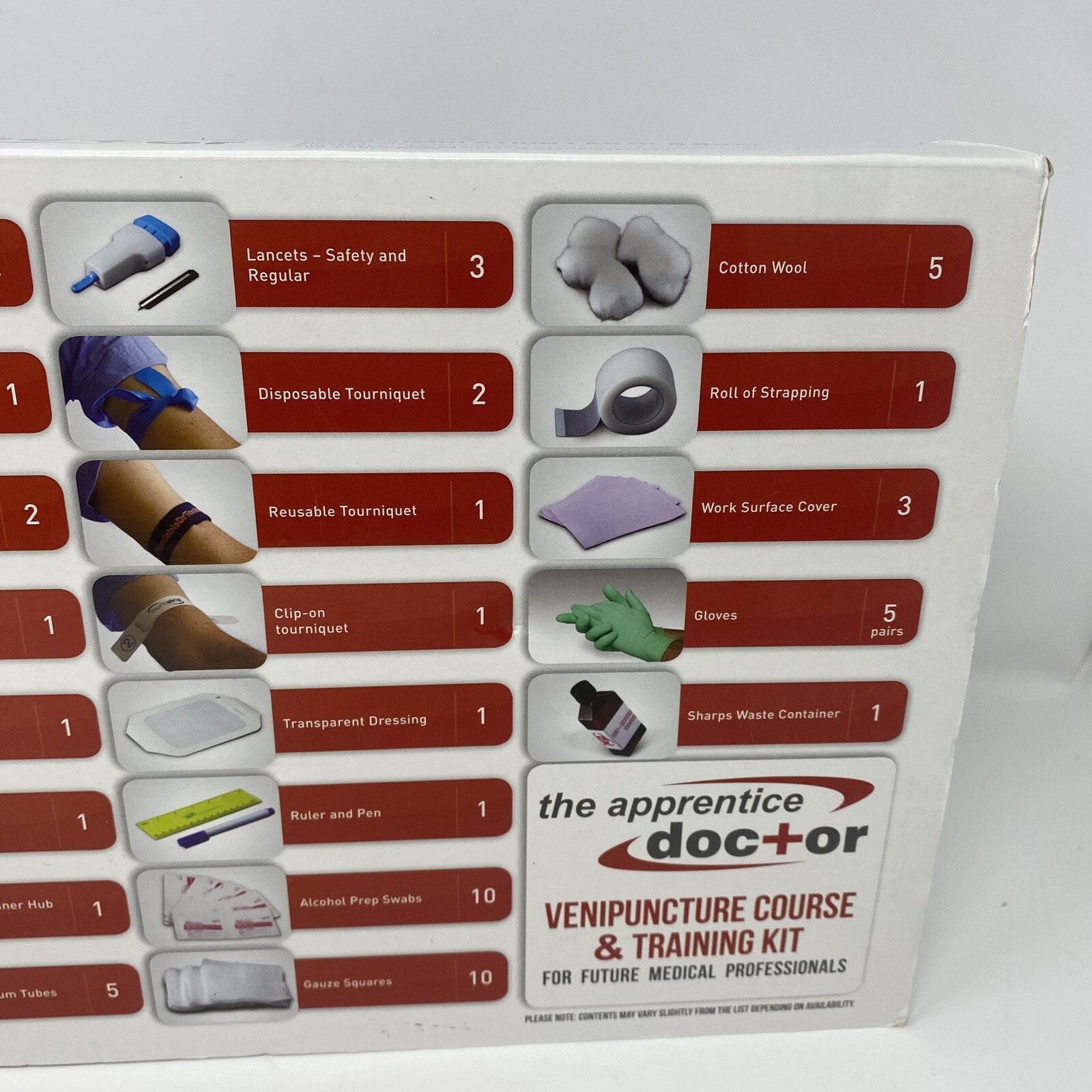 The Apprentice Doctor Venipuncture Course & Training Kit 29 Pcs Inside 9780981506623 | eBay