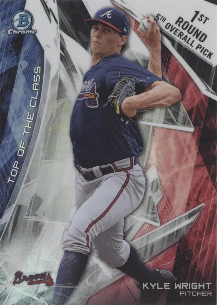 2017 Bowman Draft - Top of the Class Box Toppers Kyle Wright #TOC-KW ...