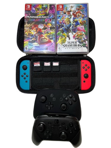 Nintendo Switch Bundle (4 Games 100% Unlocked + DLC content, 2 Pro ...