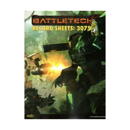 Catalyst Battletech Record Sheets & Technical Readouts Record Sheets - 3075 NM | eBay