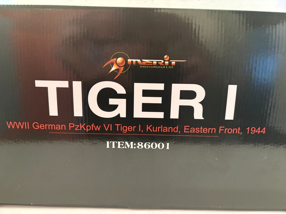 Merit International 1:16 scale German PzKpfw VI Tiger 1 Tank - NIB | eBay