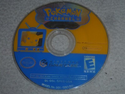 NINTENDO GAMECUBE POKEMON CHANNEL VIDEO GAME DISC ONLY | eBay