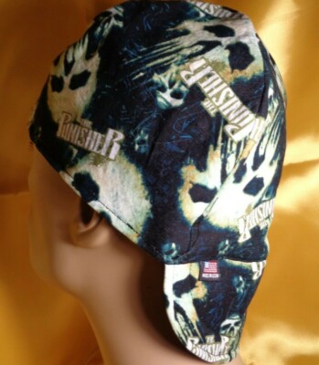 Punisher: Custom Made Construction, Welder, Pipe-fitter, Biker Hat | eBay