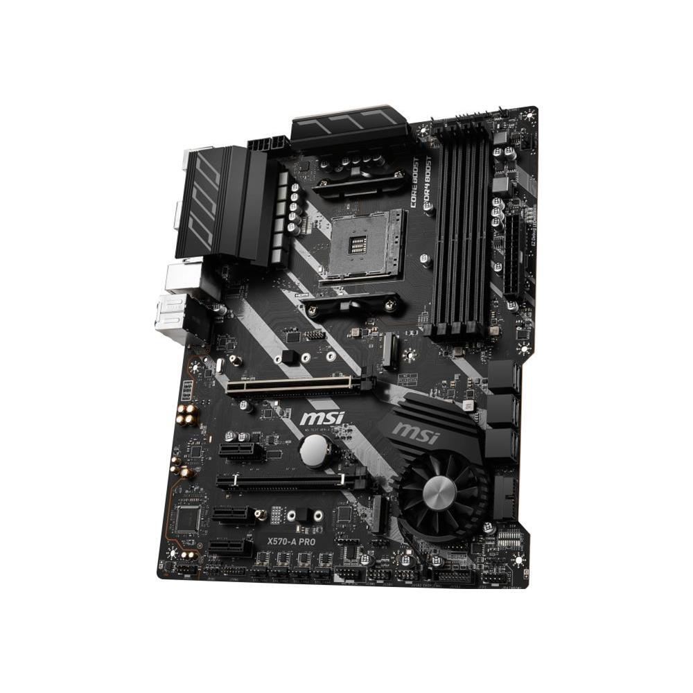 MSI X570-A Pro MS-7C37 VER:3.1 AMD X570 Mainboard ATX Sockel AM4 ...