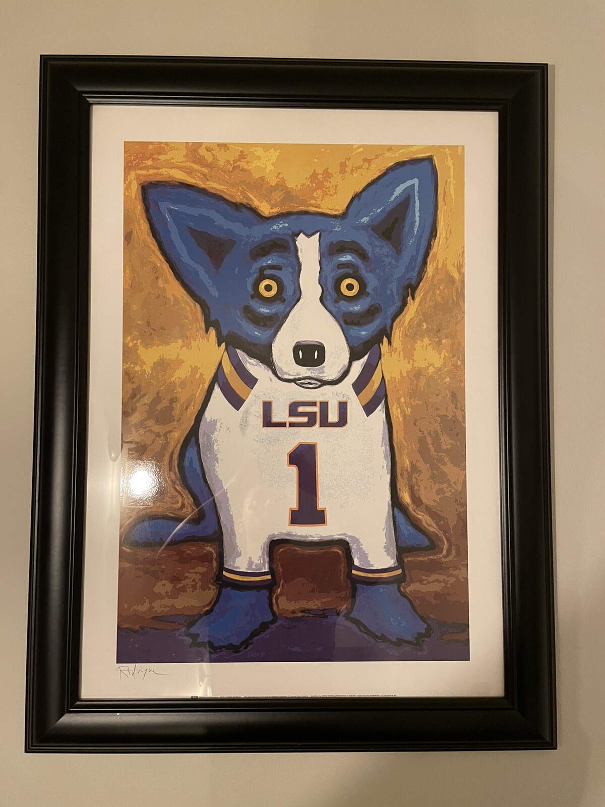 How Much Is An Original Blue Dog Painting
