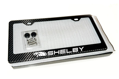 New Super Snake License Plate Frame 100% Carbon Fiber w/ Screws and ...