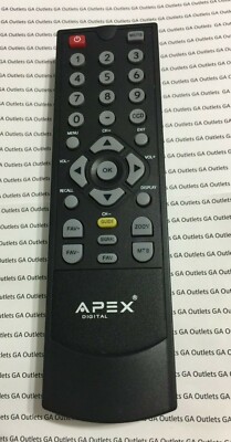 Apex Digital TV Tuner Converter Box Remote for DT150 DT250 DT250A ...