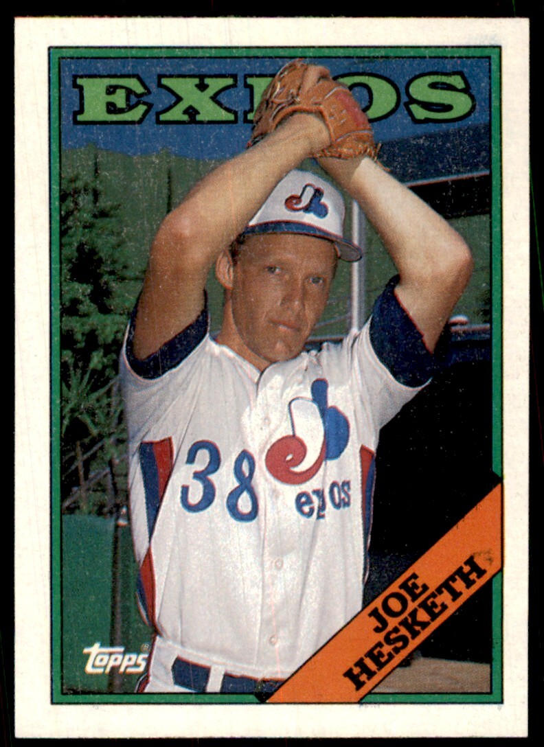 1988 TOPPS JOE HESKETH MONTREAL EXPOS #371 | eBay