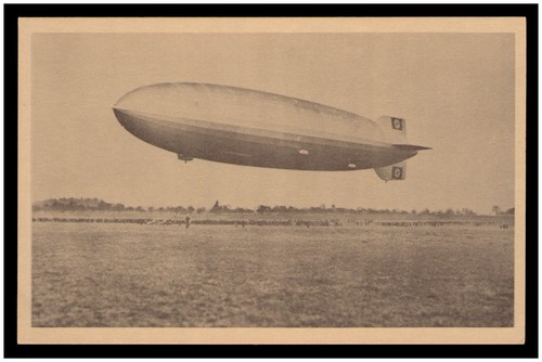 RARE Vintage Postcard - Zeppelin Flying in the Air. A14 | eBay Australia