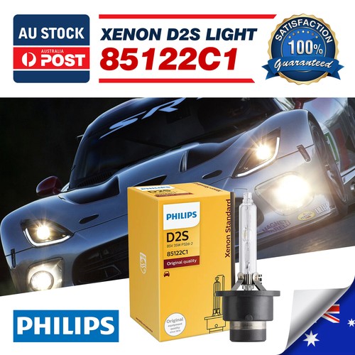 GENUINE OEM PHILIPS D2S Standard Xenon 4200K HID 85122C1 P32d-2 for ...