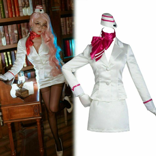 Fate Grand Order FGO Secretary Cosplay Costume Sexy Uniform Full Set ...