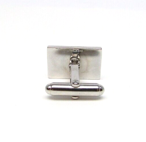 WEH Hayward Engravable Sterling Silver Rectangle Single Replacement Cufflink | eBay