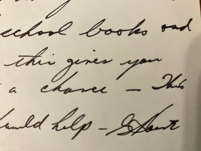 EXCEPTIONAL RARE VINTAGE HANDWRITTEN NOTE BY LEGENDARY RED WINGS HOF ...