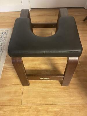 FeetUp Feet Up Yoga Inversion Trainer Headstand Bench/Chair Black Vegan ...