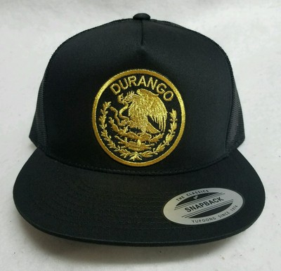 DURANGO MEXICO BASEBALL HAT MESH TRUCKER BLACK ADJUSTABLE NEW | eBay