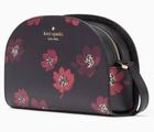 Kate Spade Perry Black Floral Saffiano Dome Crossbody K9606 Red NWT ...