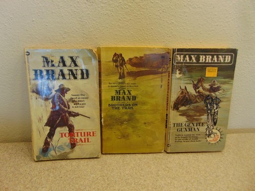 Lot of 11 Max Brand Western Books | eBay