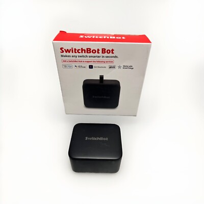 SwitchBot Smart Switch Toggle schwarz Bot-S1 Schalter Taster Smart Home APP | eBay.de