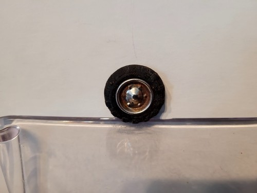 ONE VINTAGE CAR OR TRUCK TIRE WITH TIN RIM | eBay