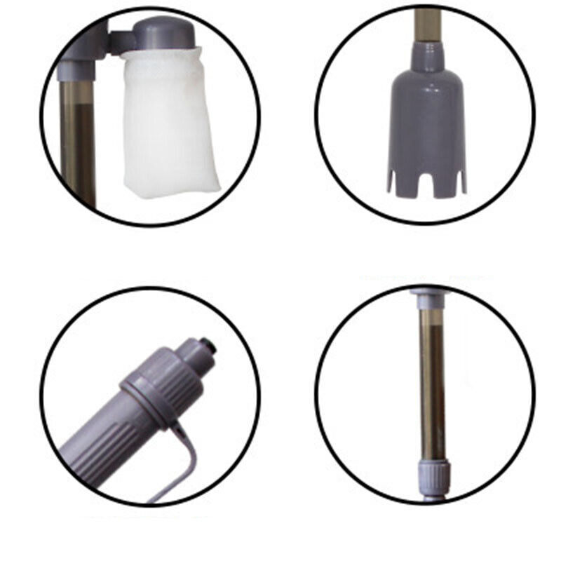 Electric Fish Tank Aquarium Vacuum Gravel Cleaner Hoover Siphon Pump ...