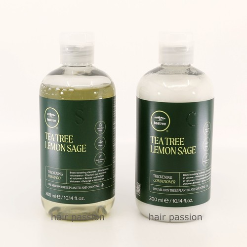 Paul Mitchell Tea Tree Lemon Sage Thickening Shampoo and Conditioner 10 ...