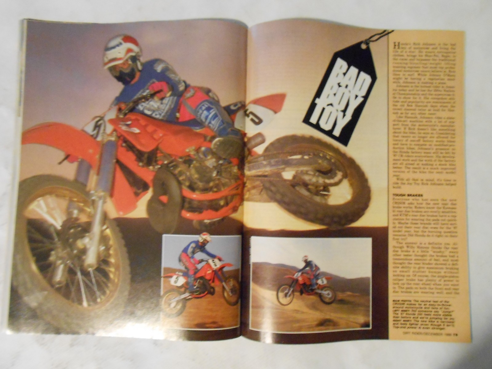 DECEMBER 1986 DIRT RIDER MAGAZINE,KTM 350 ENDURO,SUZUKI LT230EH,87 XRS ...