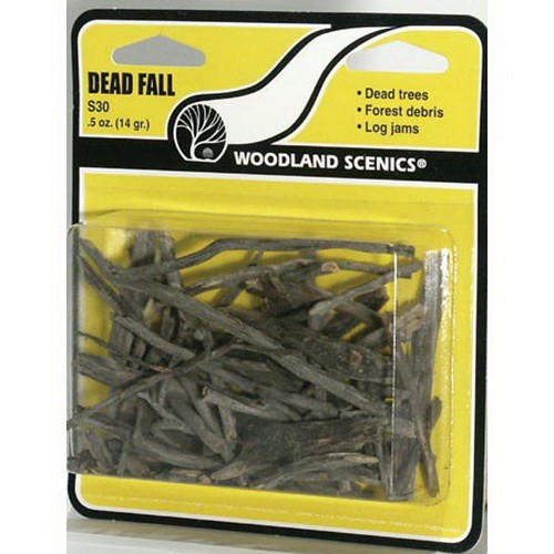 Woodland Scenics S30 Dead Fall Dead Trees/Forest Debris | eBay