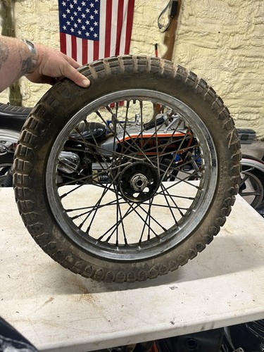 Harley Sportster 18 Inch Rim Wheel XL XLH XLCH Chopper 1960s Grass ...