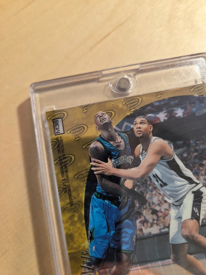 Kobe Bryant & Tim Duncan 98-99 Topps Finest Mystery Odds 1:36 H/R Packs ...