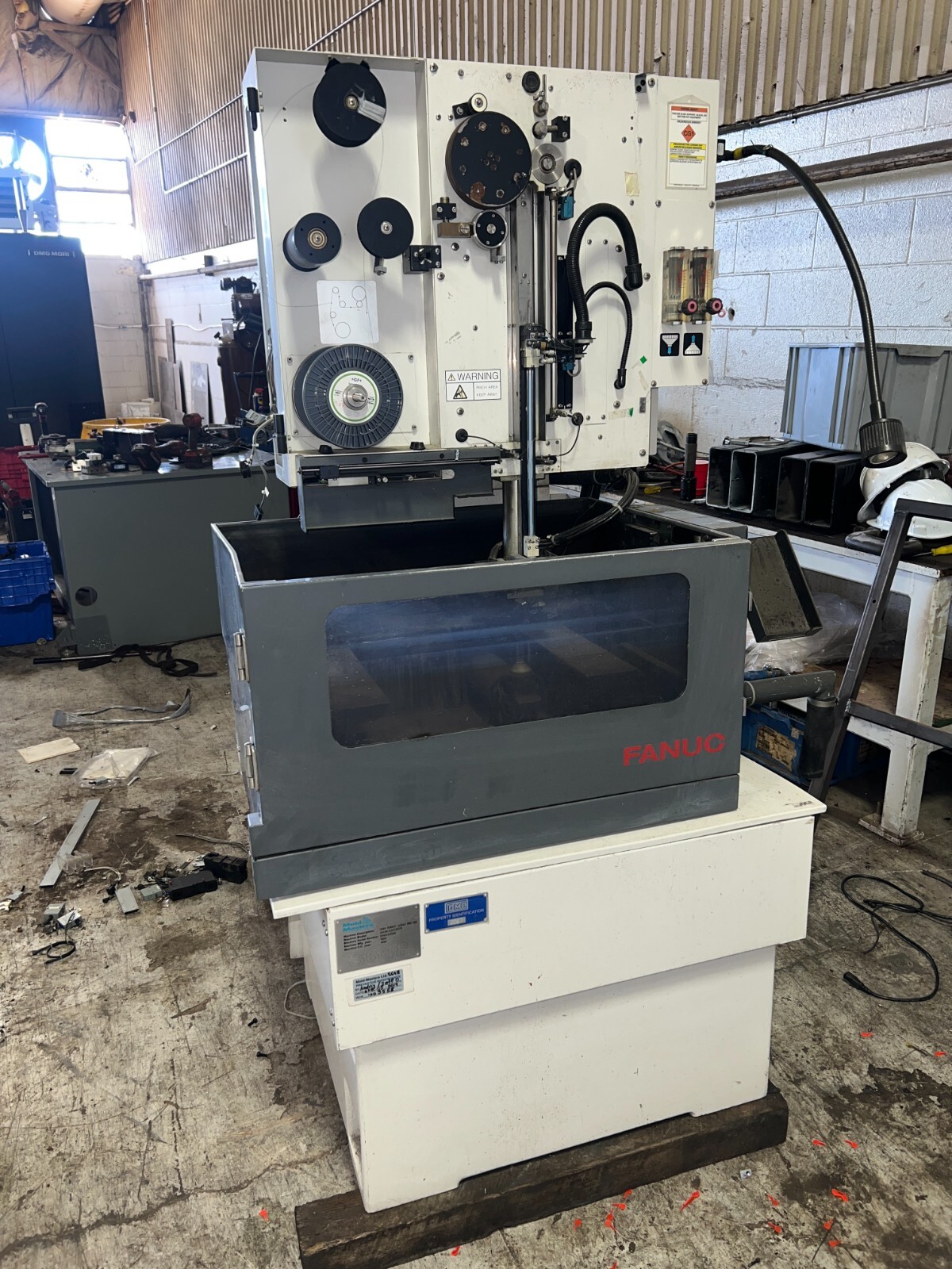 Fanuc ROBOCUT Alpha-C Wire EDM / #A04B-0231-B213 - PARTS MACHINE ONLY ...