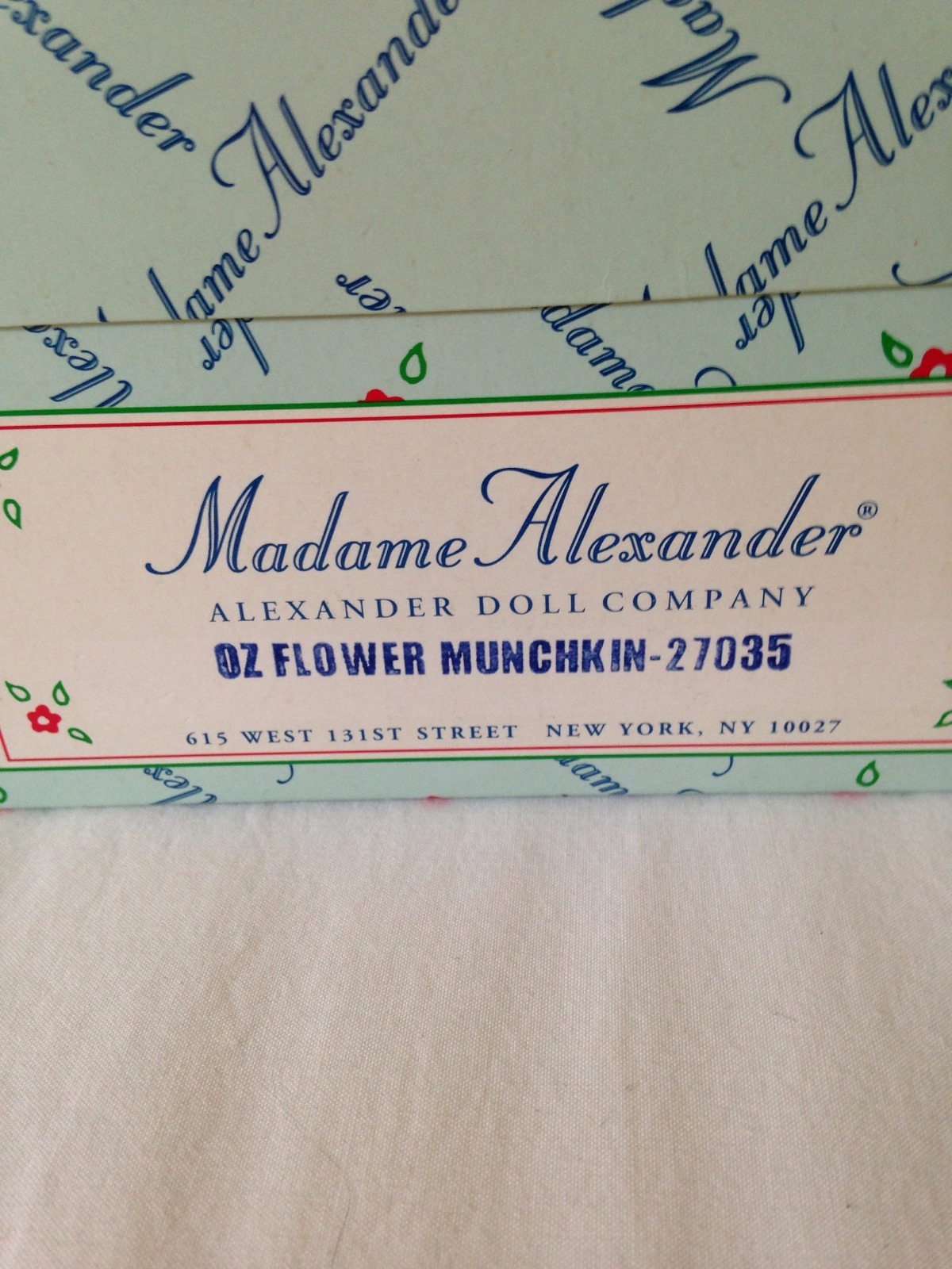 Madame Alexander 8" Flower Munchkin Wizard of Oz Doll | eBay