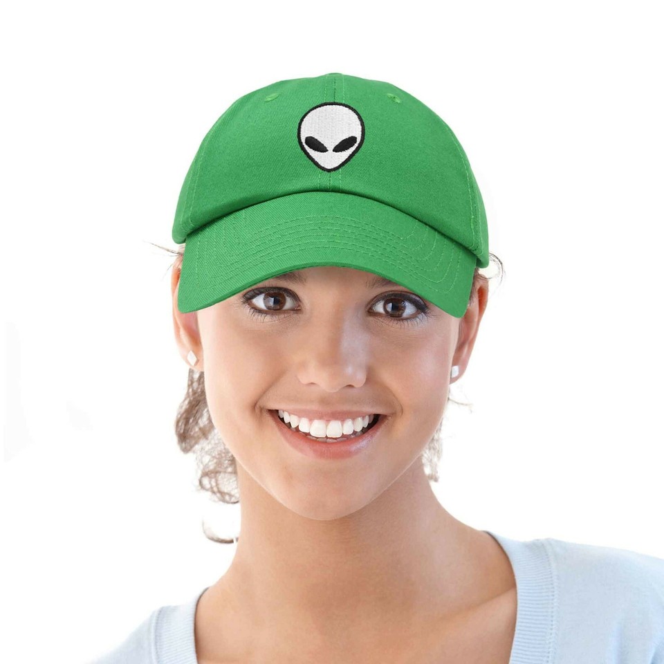 DALIX Alien Head Baseball Cap Mens and Womens Hat | eBay