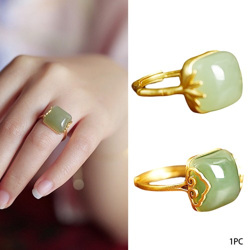 Metal Hoop Open Style Banquet Gift Party Chinese Ethnic Women Ring ...