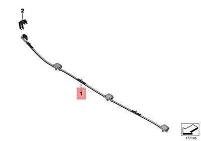 Genuine BMW Hybrid M5 F10 F11 Nozzle Chain Windscreen Washer System ...