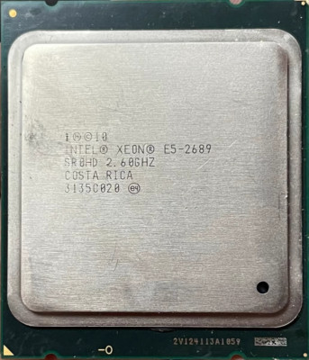 Intel Xeon E5-2689 LGA2011 2.60GHz 8C/16T 20MB 115W CPU Processor | eBay