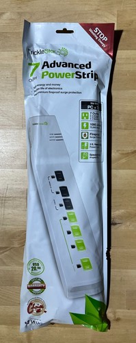TrickleStar TS1104 7 Outlet APS Advanced Power Strip Surge Protector ...