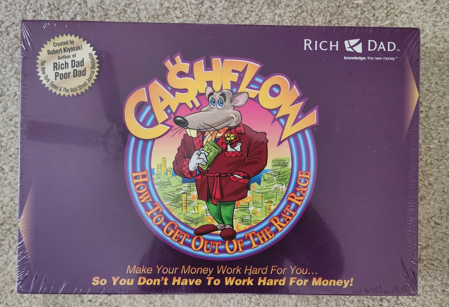 CASHFLOW Investing Board Game by Robert Kiyosaki (Rich Dad, Poor Dad ...