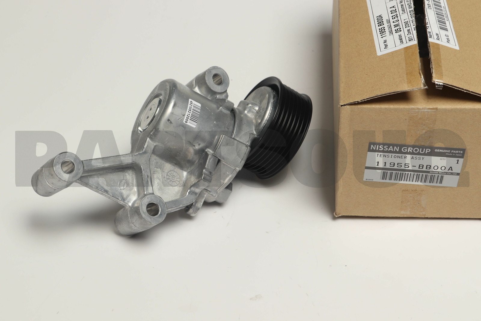 Genuine Nissan TENSIONER ASSY-AUTO 11955BB00A 11955-BB00A | OE