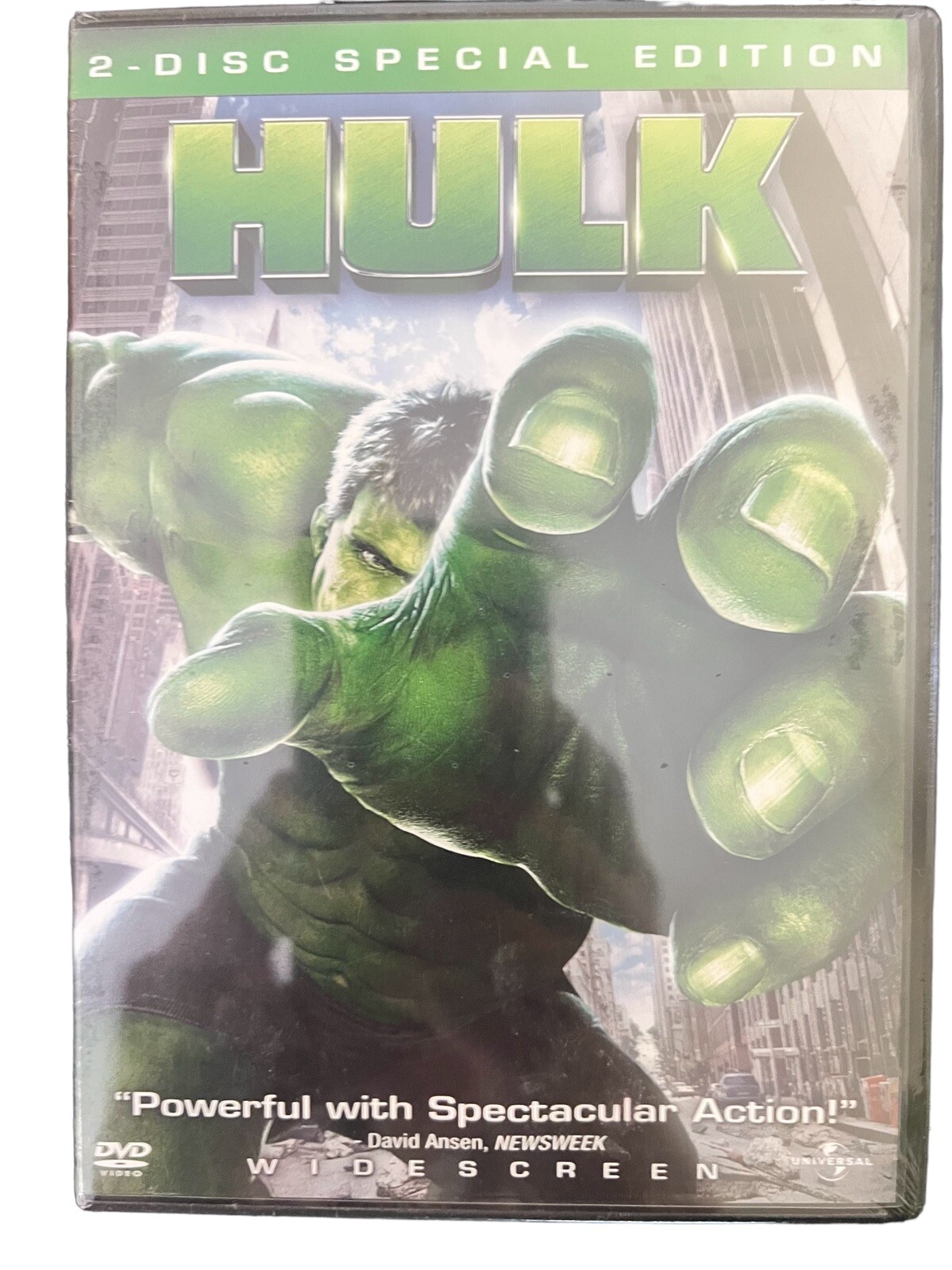 The Hulk (DVD, 2003, 2-Disc Set, Widescreen) *NEW* | eBay