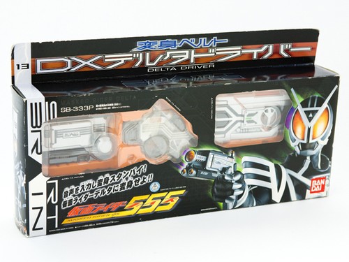 Japan Rare BANDAI Kamen Masked Rider Faiz DX Delta Driver ...