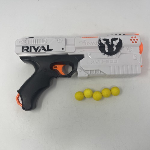 Nerf Rival Phantom Corps Kronos XVIII-500 Blaster Pistol White - Works ...